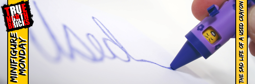 Minifigure Monday - The Sad Life of a Used Crayon - True North Bricks