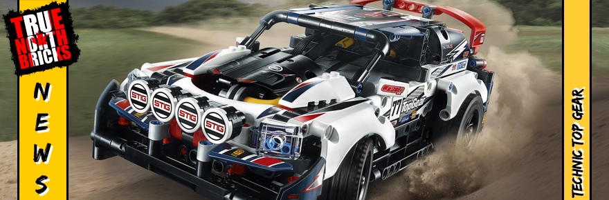 Top Gear Rally Car with App Control - True North Bricks