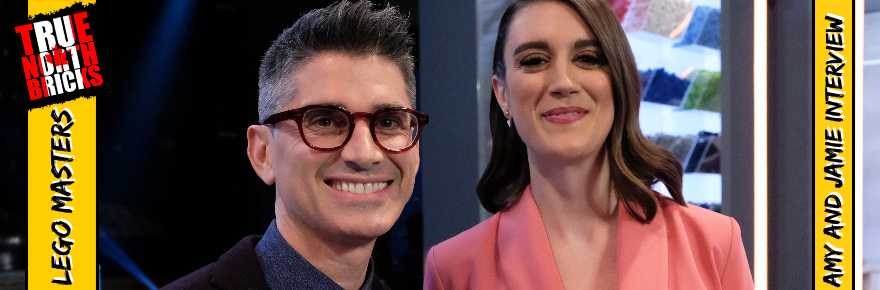 Amy and Jamie Interview (LEGO Masters) - True North Bricks
