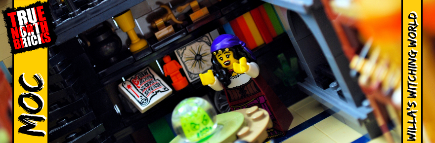 Willa's Witching World MOC - A custom build from True North Bricks