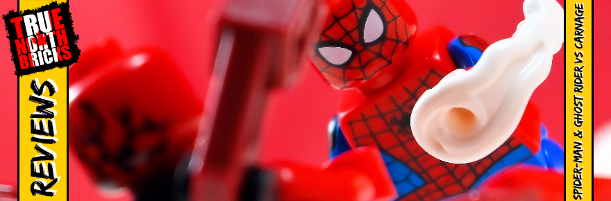 Spider-man and Ghost Rider VS Carnage (76173) - True North Bricks