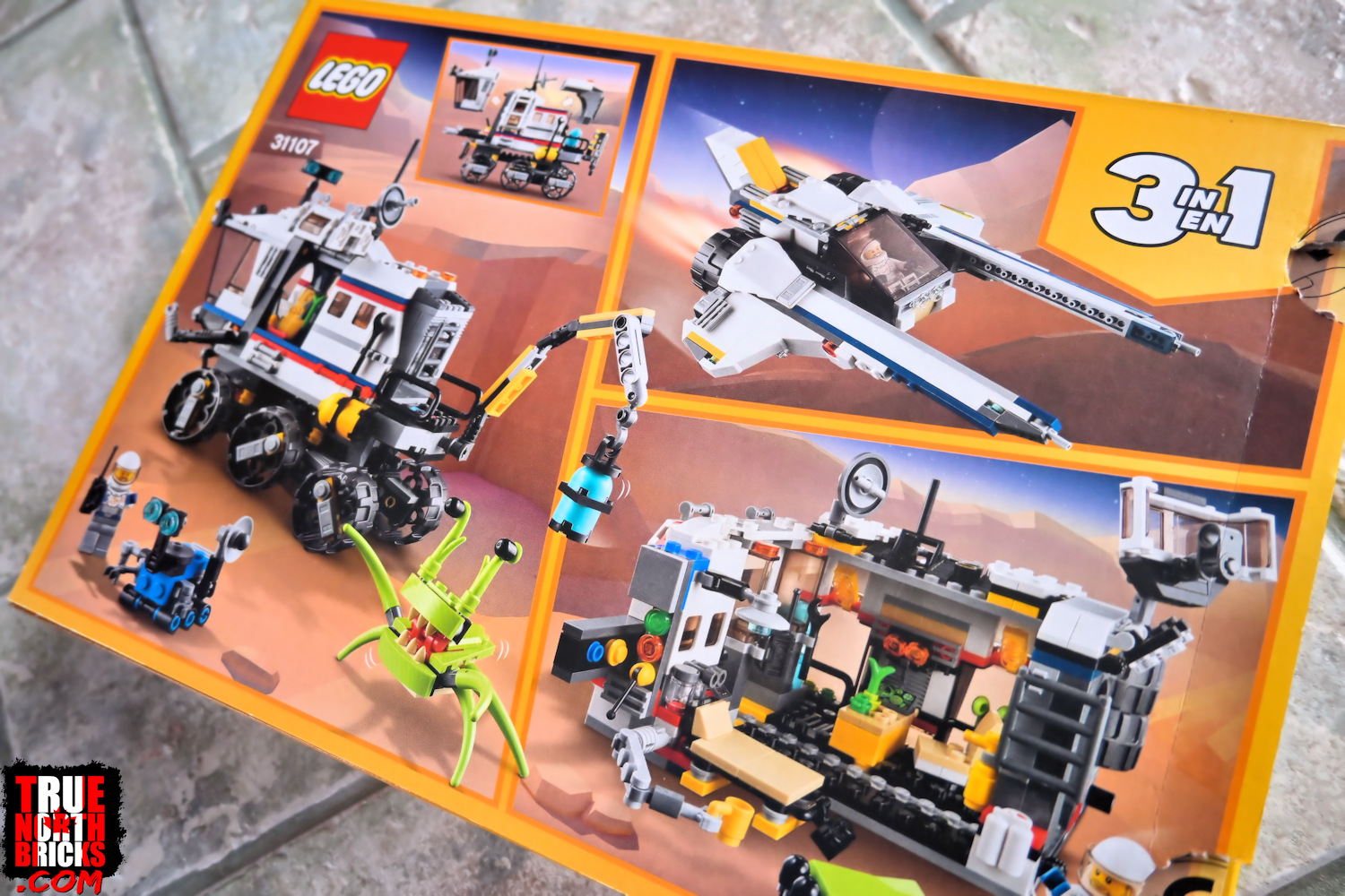 Space Rover Explorer (31107) Review - True North Bricks
