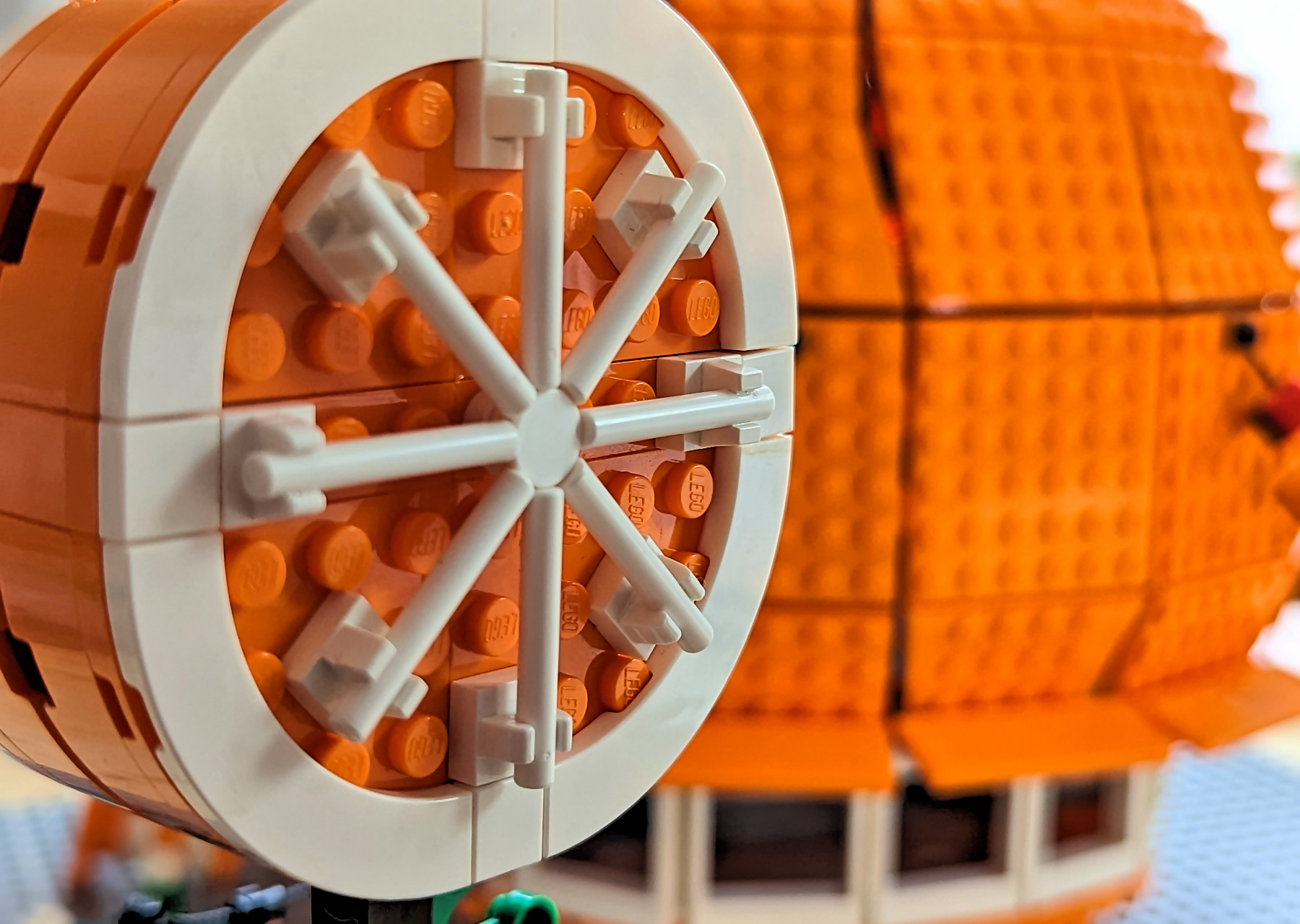 Montreal's Orange Julep Built Using LEGO® - True North Bricks