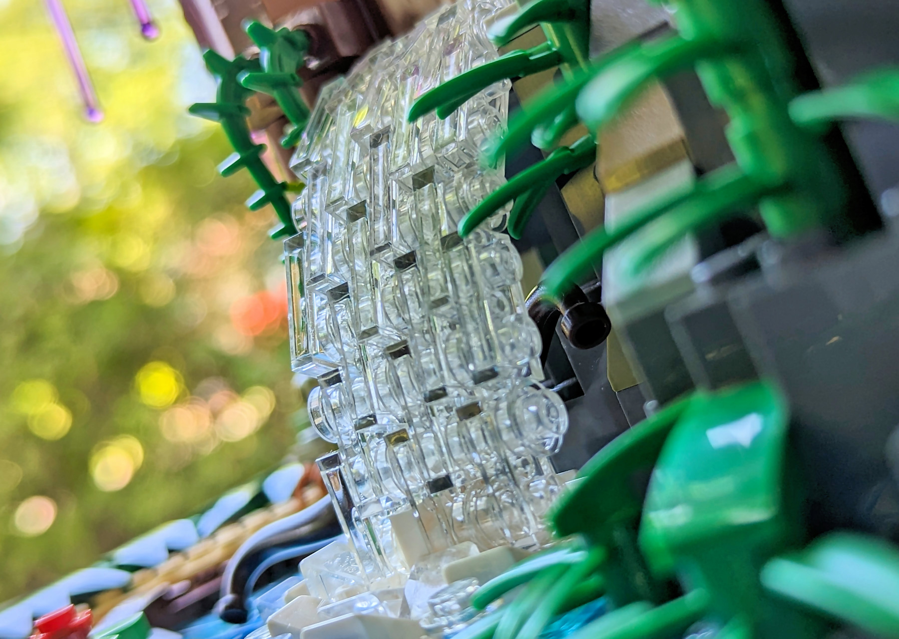 How to Build a Waterfall using LEGO® Bricks - True North Bricks